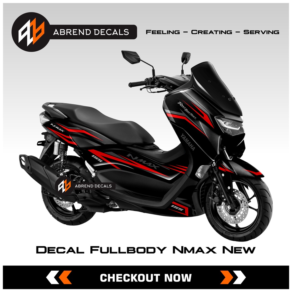 Jual Decal Fullbody Nmax New Grafis Custom / Stiker Motor Yamaha Nmax ...