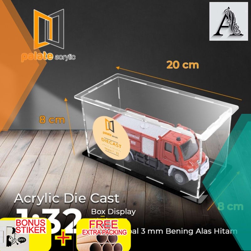 Jual Grosir AKRILIK BOX DISPLAY / DIECAST ACRYLIC HOTWHEELS SKALA 1:32 ...