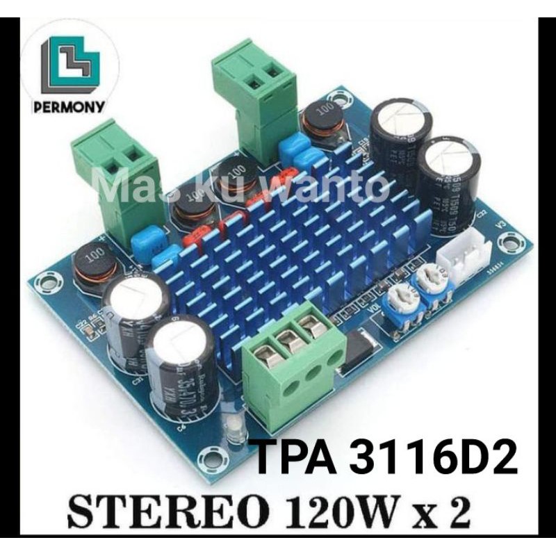 Jual TPA3116d2 amplifier 2x120 digital stereo | Shopee Indonesia