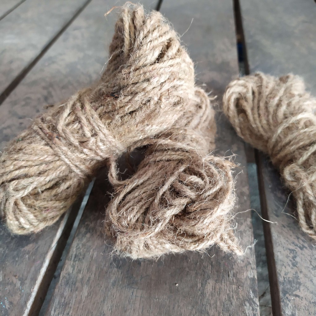 Jual Tali Goni 25 Meter/tali jute murah / tali goni murah/ ready selalu ...