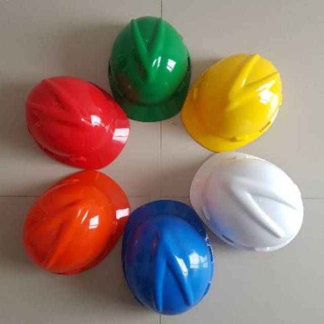Jual Helm Safety proyek ISAFE SNI Safety Helmet Berkualitas Pelindung ...