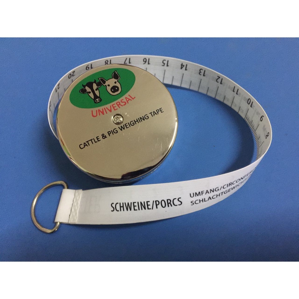 Jual Pita Ukur Ternak Sapi, Babi / Meteran Hewan Ternak / Measuring ...