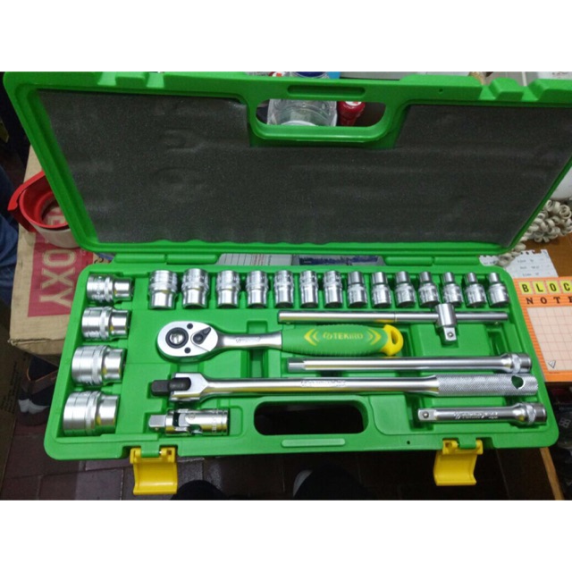 Jual Kunci sok kunci sock hand socket set 24 pcs 1/2 Jual Kunci sok kunci sock hand socket set 24 pcs 1/2