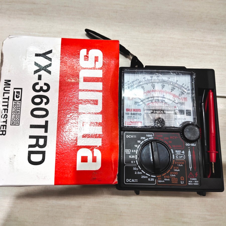 Jual multitester multimeter AVOMETER SUNWA yx360TRD | Shopee Indonesia