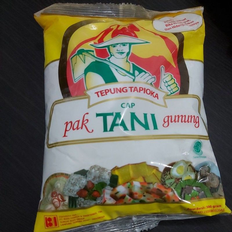 Jual tepung tapioka cap tani gunung 500gr | Shopee Indonesia