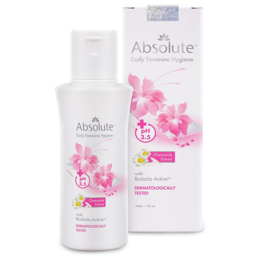 Jual Absolute Daily Feminine Hygiene Chamomile Extract 150ml / 60ml ...