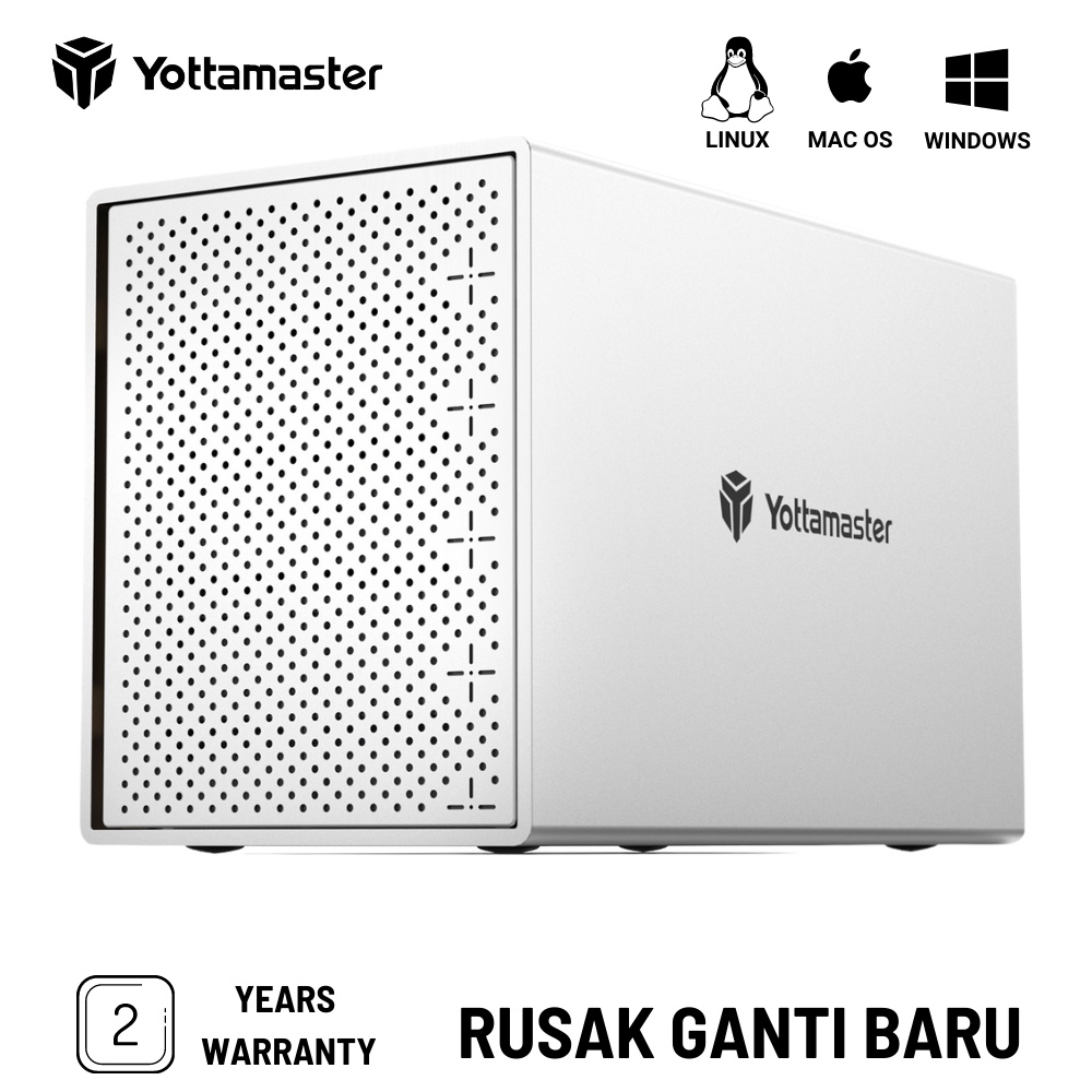 Jual Yottamaster 5 Bay 3.5" USB 3.0 RAID Hard Drive Enclosure ...
