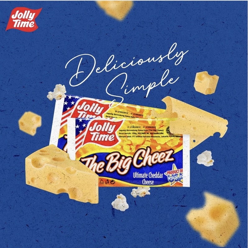 Jual Jolly Time Microwave Popcorn The Big Cheeze | Shopee Indonesia
