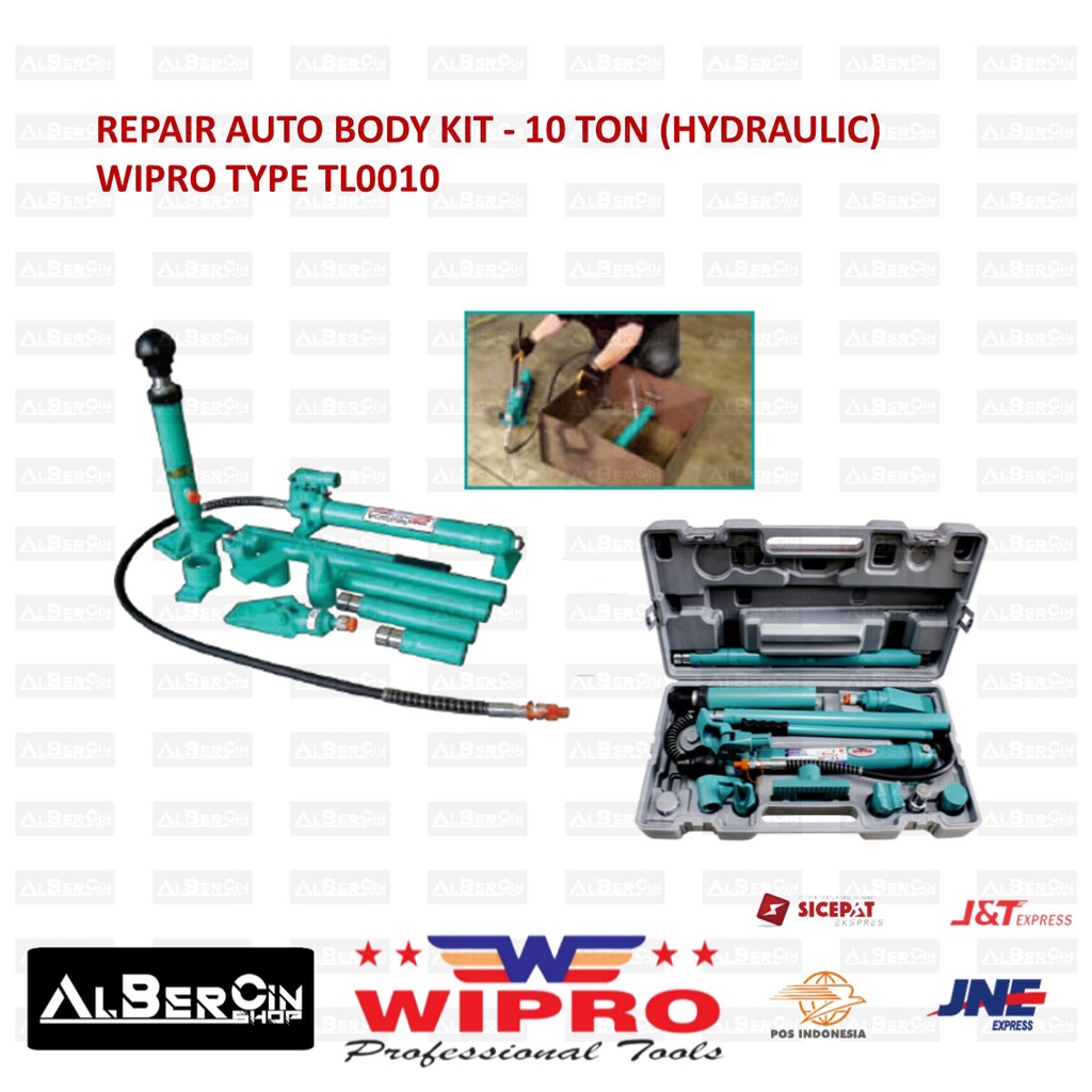 Jual Repair Auto Body Kit Hydraulic 10 Ton 10Ton Wipro TL0010 | Shopee ...