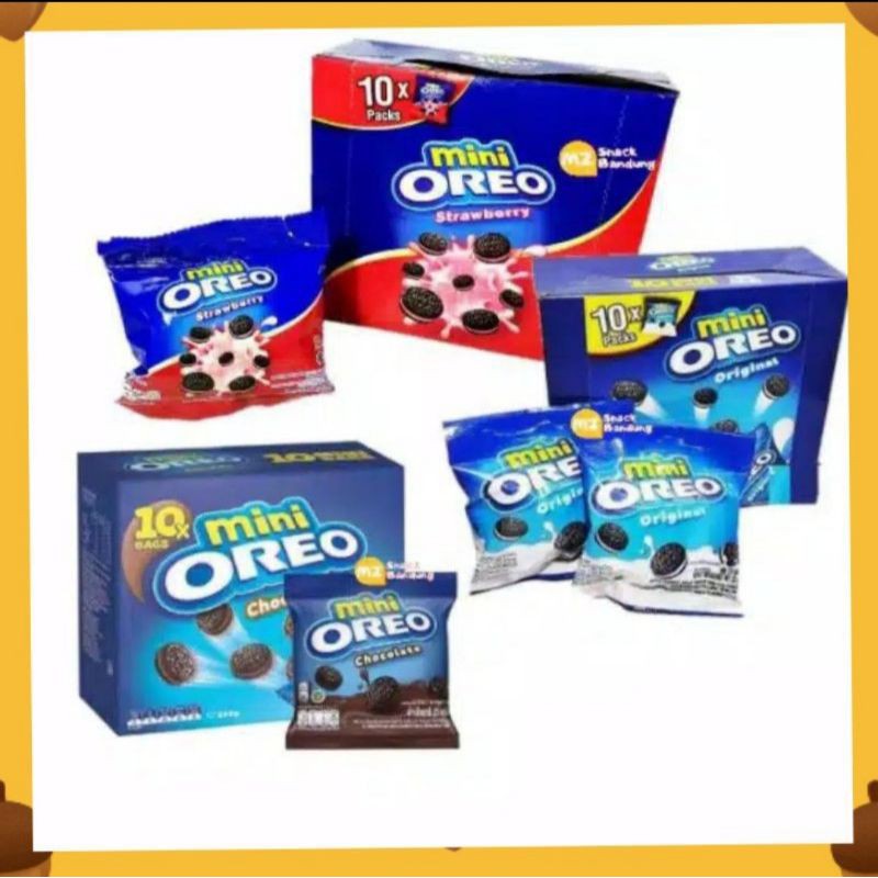 Jual (BOX) Oreo Mini Pouch (10 pcs x 20gr) | Shopee Indonesia