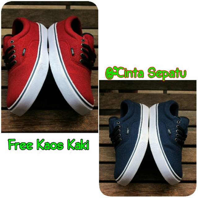 Jual VANS AUTHENTIC FULL BLACK HITAM POLOS WHITE PUTIH OLDSKOOL ERA SK8 ...