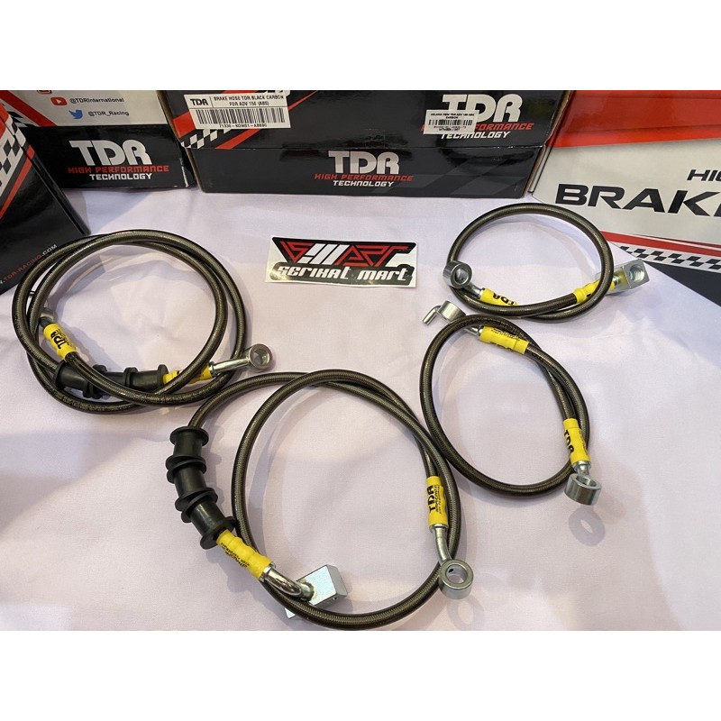 Jual SELANG REM TDR CARBON HONDA ADV 150 ABS DAN NON ABS | Shopee Indonesia