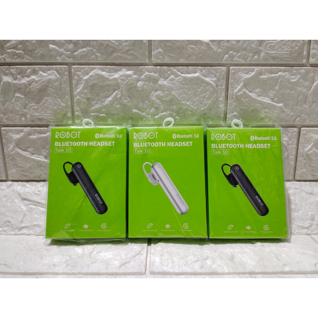 Jual Headset robot Bluetooth Talk10 Earphone Bluetooth V5.0 | Shopee ...