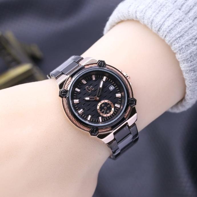 Jual Super Jam Tangan Gc Guess Collection Wanita Detik Bawah Tanggal ...