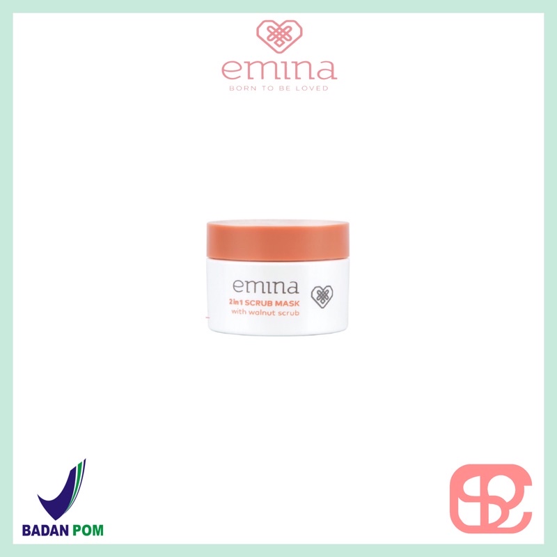 Jual EMINA Scrub Mask 2in1 (Full size) | Shopee Indonesia