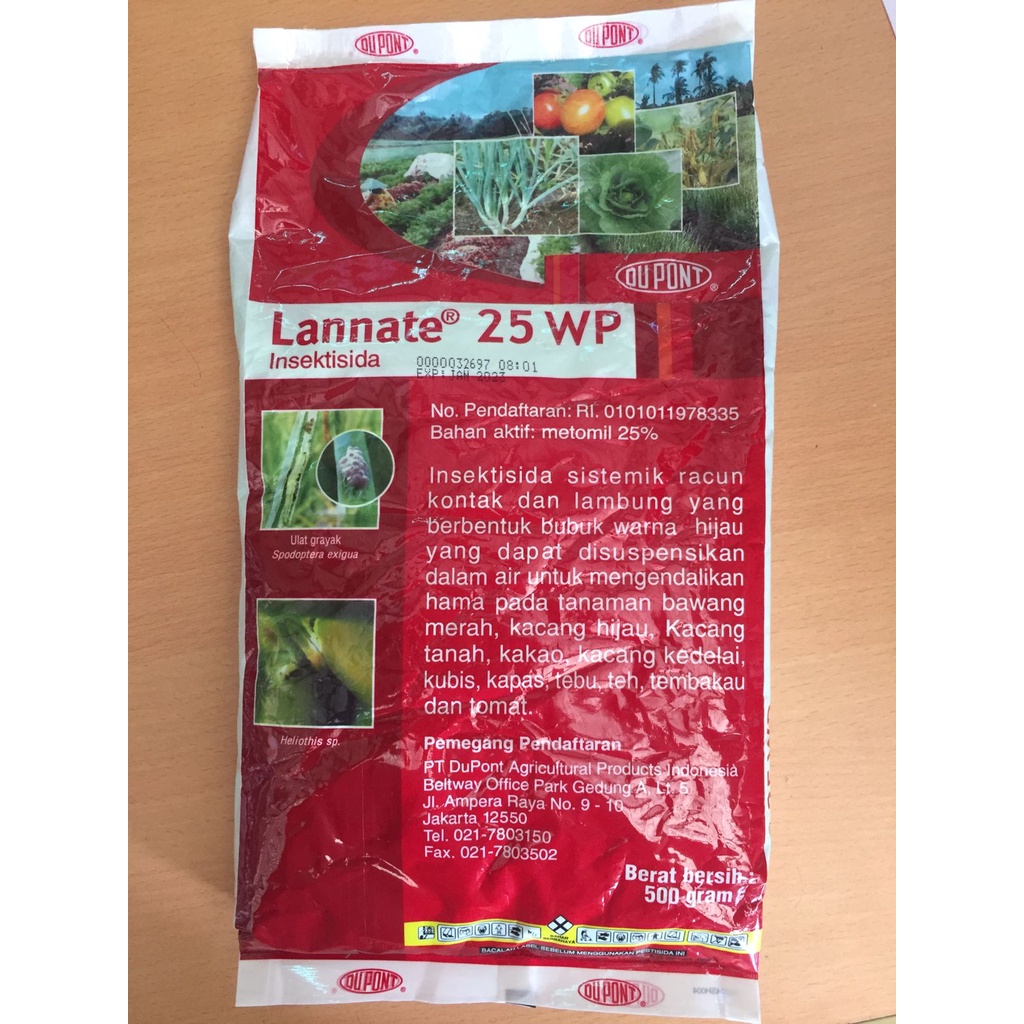 Jual Insektisida Dupont Lannate 25WP 500 gram | Shopee Indonesia