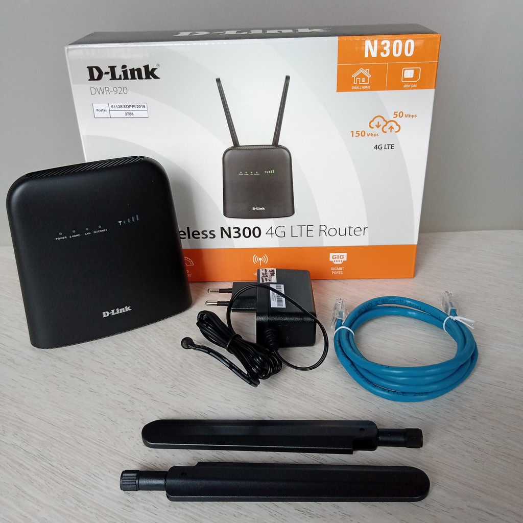 Jual HOME ROUTER D-LINK DWR 920 4G LTE WIRELESS N300 TP-LINK TL-MR100 | Shopee Indonesia
