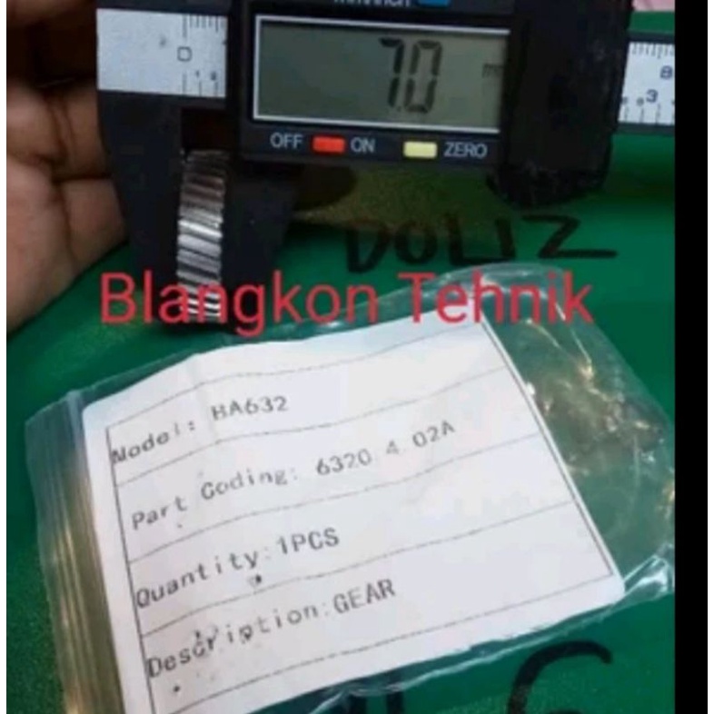 Jual Gear bor 10mm doliz BA 632 bor tangan doliz BA632 original | Shopee Indonesia
