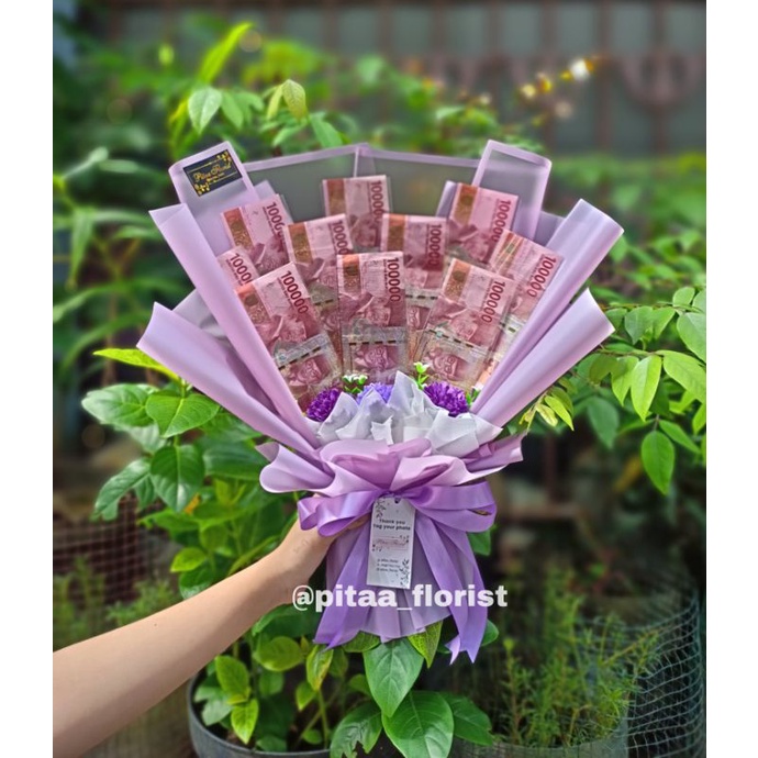 Jual Buket Uang / Money Buket / Hadiah Wisuda | Shopee Indonesia