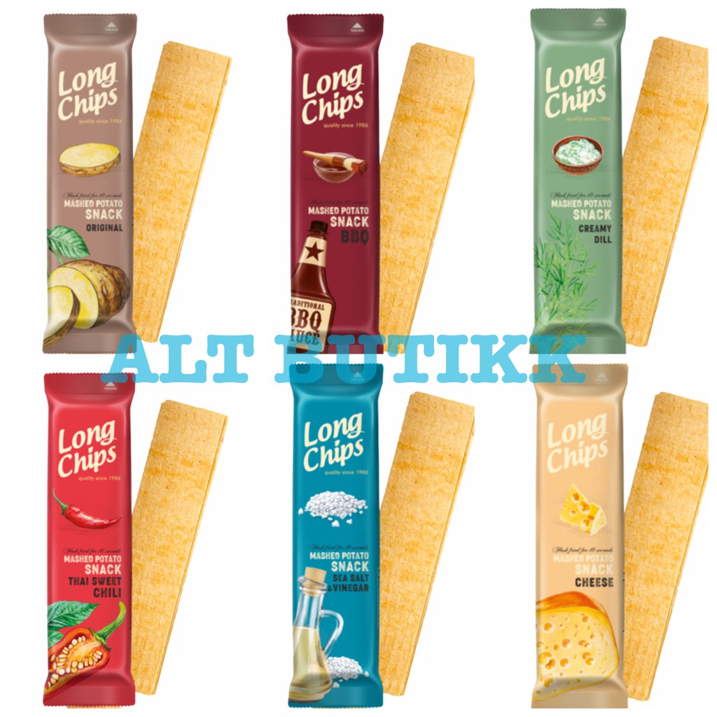 Jual LONG CHIPS MASHED POTATO SNACK 75 gr | Shopee Indonesia