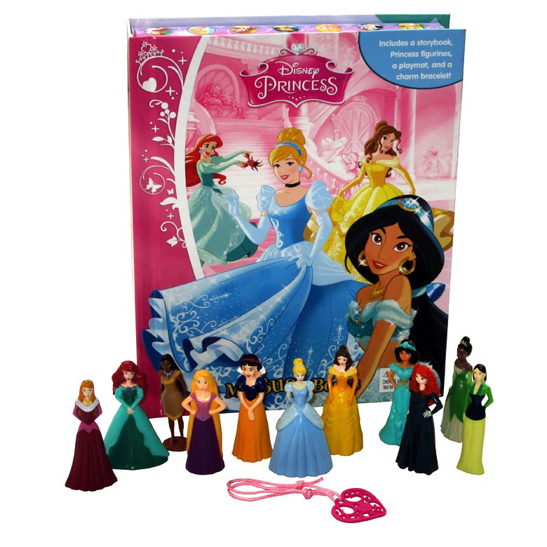 Jual My Busy Book Disney Princess includes a Storybook, 12 Disney ...