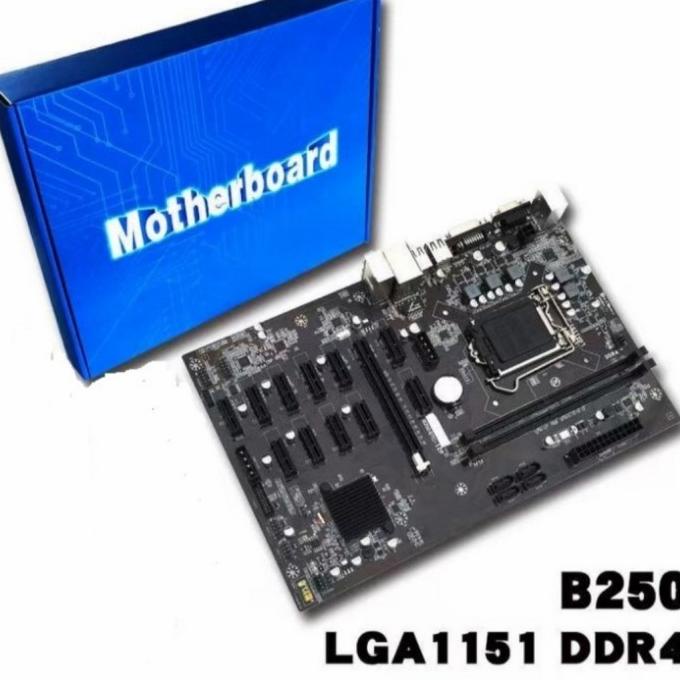 Jual Paket Mining 12 Gpu Vga Motherboard Mining + Cpu Ram Dan Ssd ...