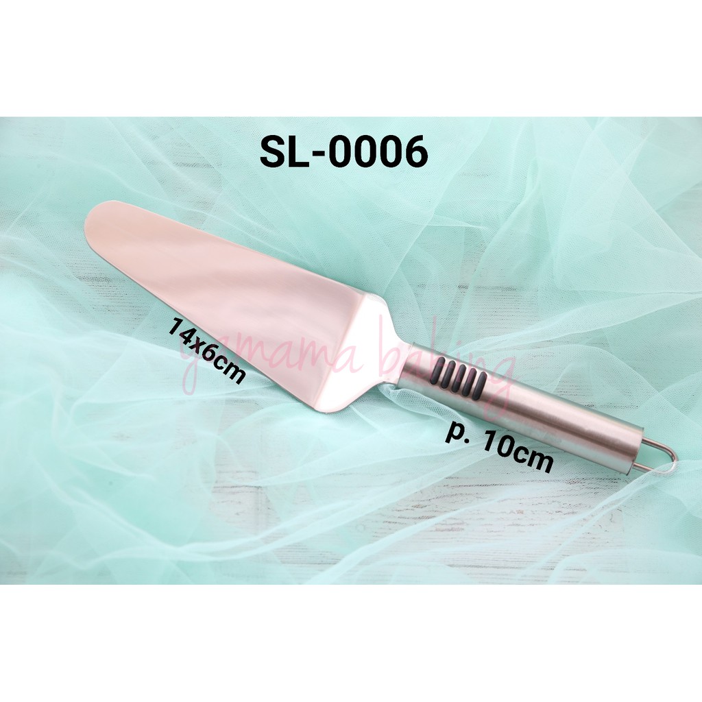 Jual SL-0006 Pisau sendok cake server spatula alat pengambil kue ...