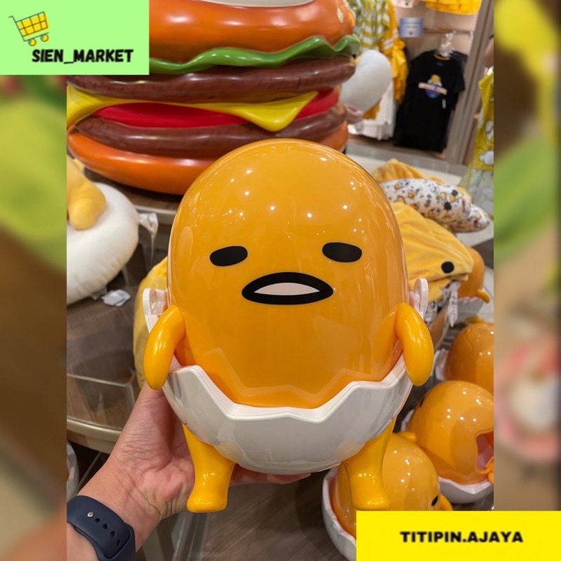 Jual Official Merchandise Popcorn Bucket Gudetama Universal Studio ...