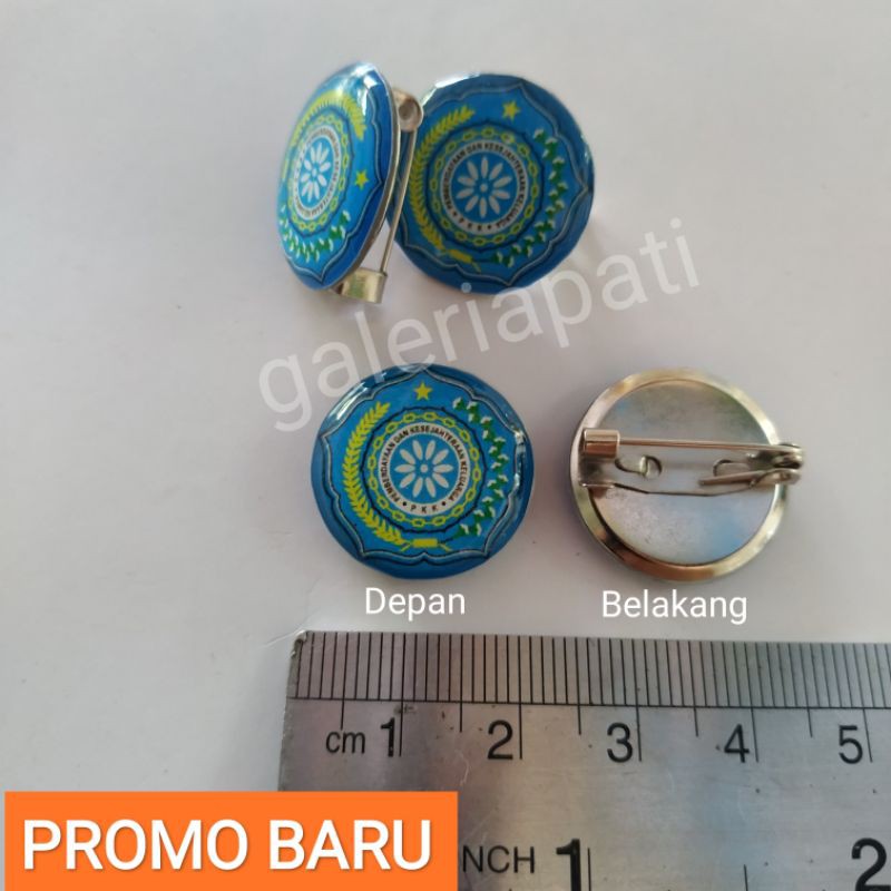 Jual Pin Logo PKK ukuran 2 cm pakai Peniti | Shopee Indonesia