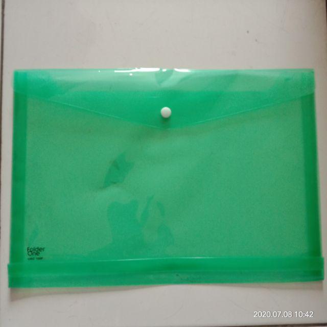 Jual map kancing / bag file kancing folio forder one (12 pcs) | Shopee ...