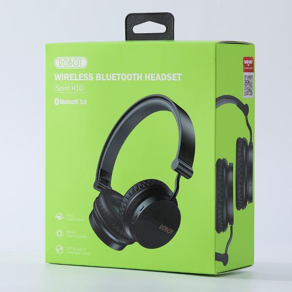 Jual Headphone Bluetooth ROBOT Spirit H10 Bluetooth 5.0 ORIGINAL ...