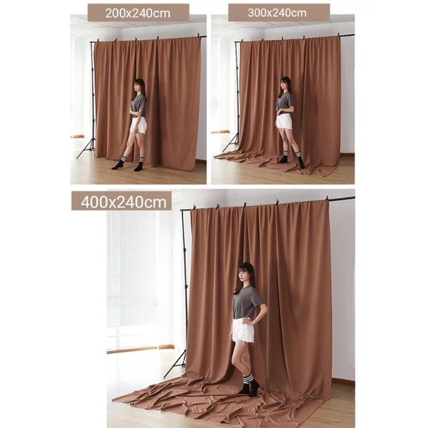 Jual Layar Backdrop Background Warna Lebar Kain Backdrop Warna Kain ...