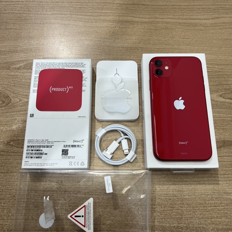 Jual iPhone 11 128gb iBox BNOB warna merah | Shopee Indonesia