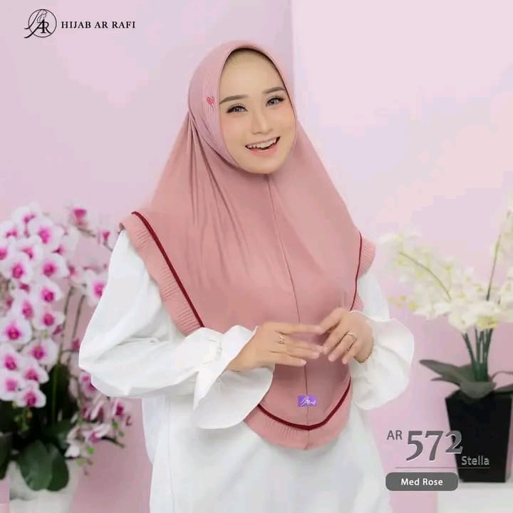 Jual hijab AR rafi terbaru kode ar 572,hijab cantik dengan warna ...