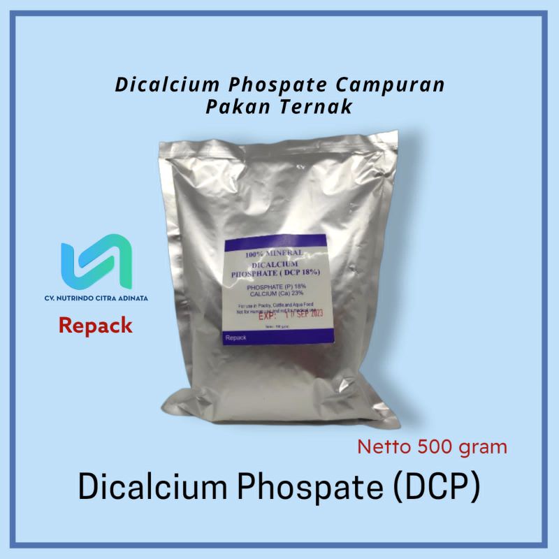 Jual Dicalcium Phospate DCP 18% Untuk Ternak (REPACK 500 GRAM) | Shopee Indonesia