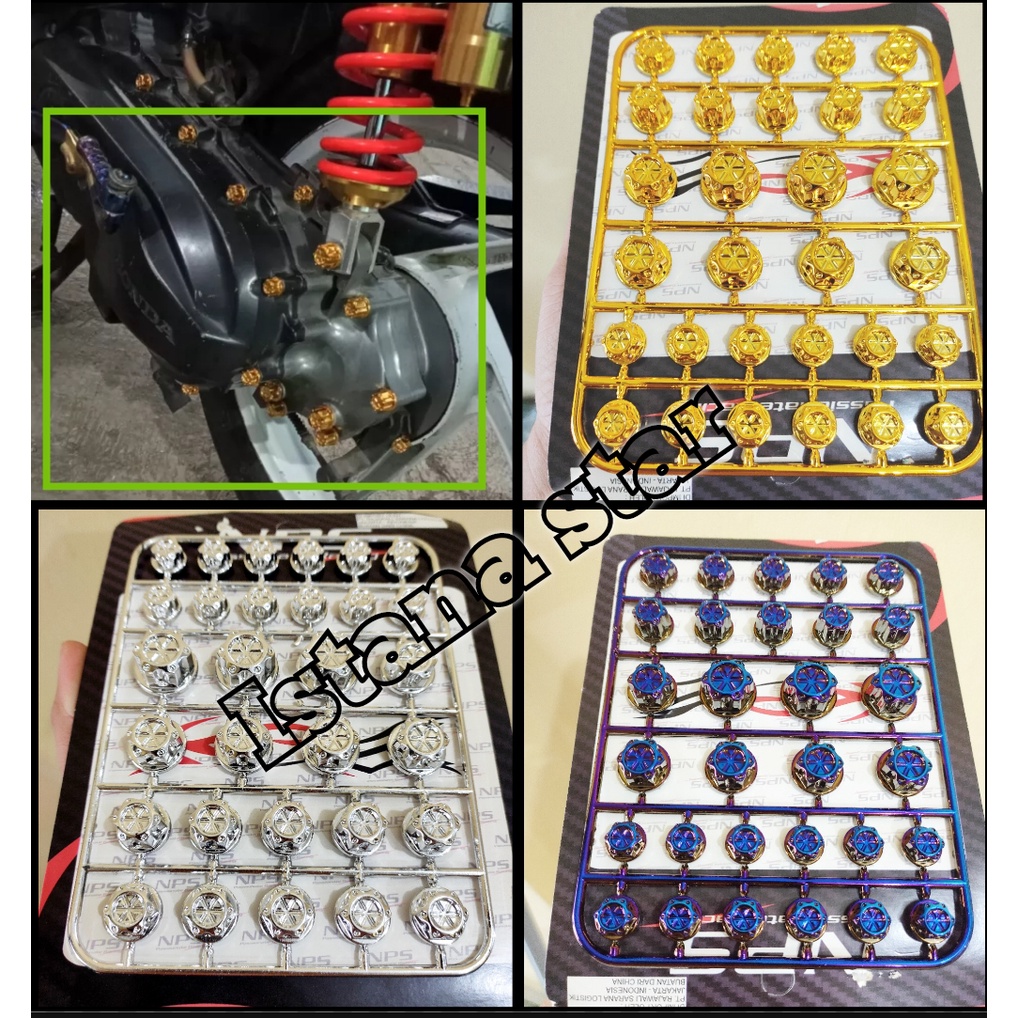 Jual MONEL TUTUP BAUT PROBOLT COVER BAUT PROBOLT MOTOR TUTUP BAUT MOTOR ...