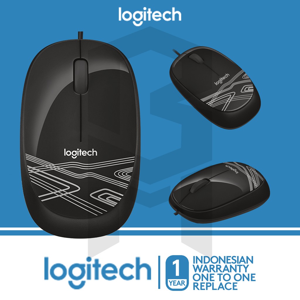 Jual Logitech M105 Optical Mouse - Black | Shopee Indonesia