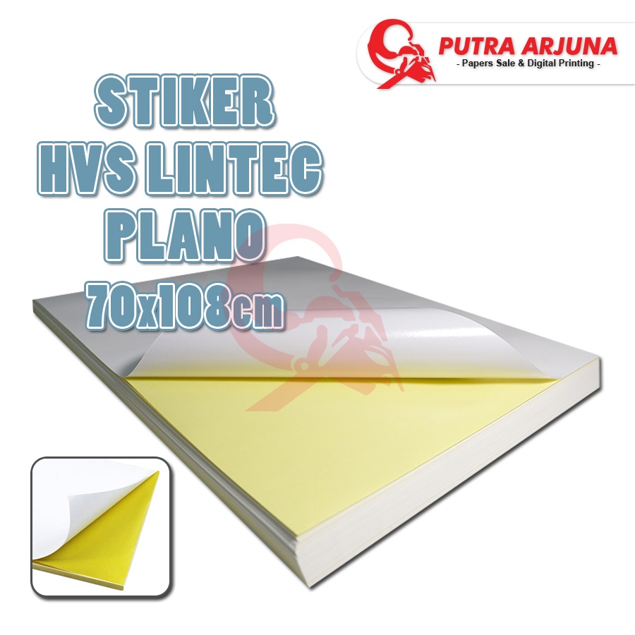 Jual STIKER HVS LINTEC, PLANO 70x108cm | Shopee Indonesia