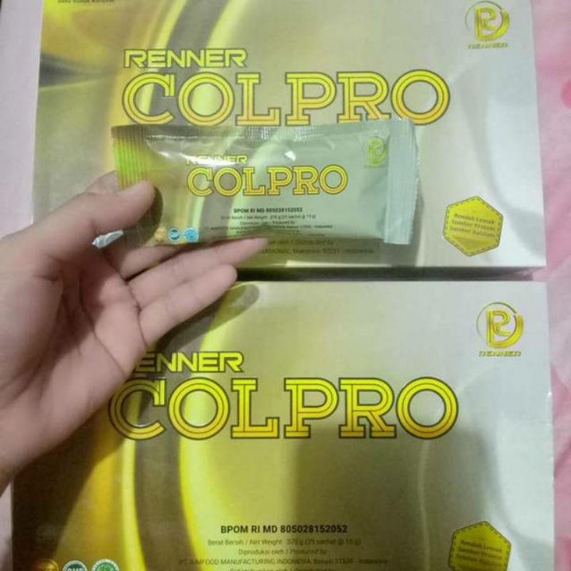 Jual Colpro Renner Original 1 Box isi 6 sachet dan kemasan baru ...