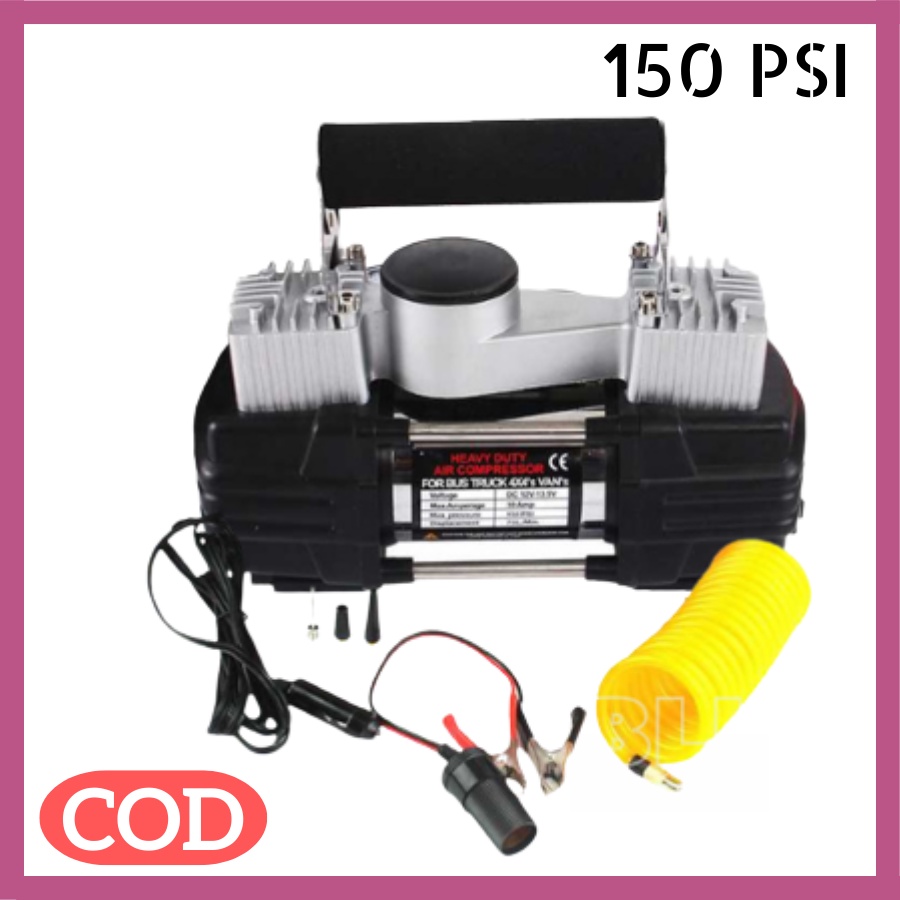 Jual Kompressor Angin Listrik OTOHEROES 12 Volt / Compressor Mini Pompa ...