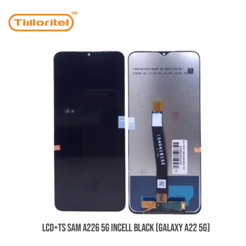Jual LCD +TS SAM A226 5G INCELL BLACK (GALAXY A22 5G) | Shopee Indonesia