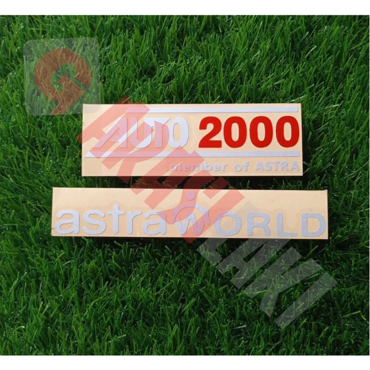 Jual STICKER AUTO 2000 MEMBER OF ASTRA 1 SET | Shopee Indonesia