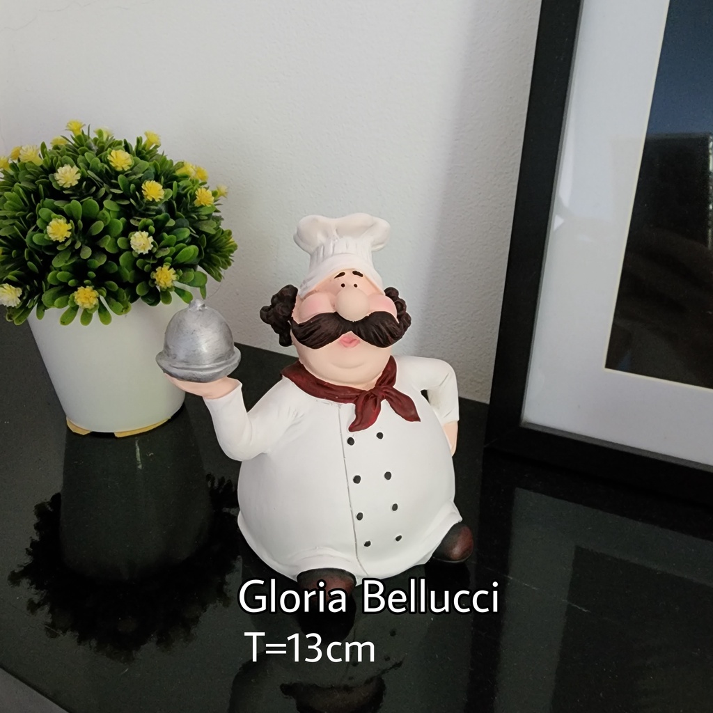 Jual Patung pajangan koki sendok statue chef dekorasi hiasan dapur ...