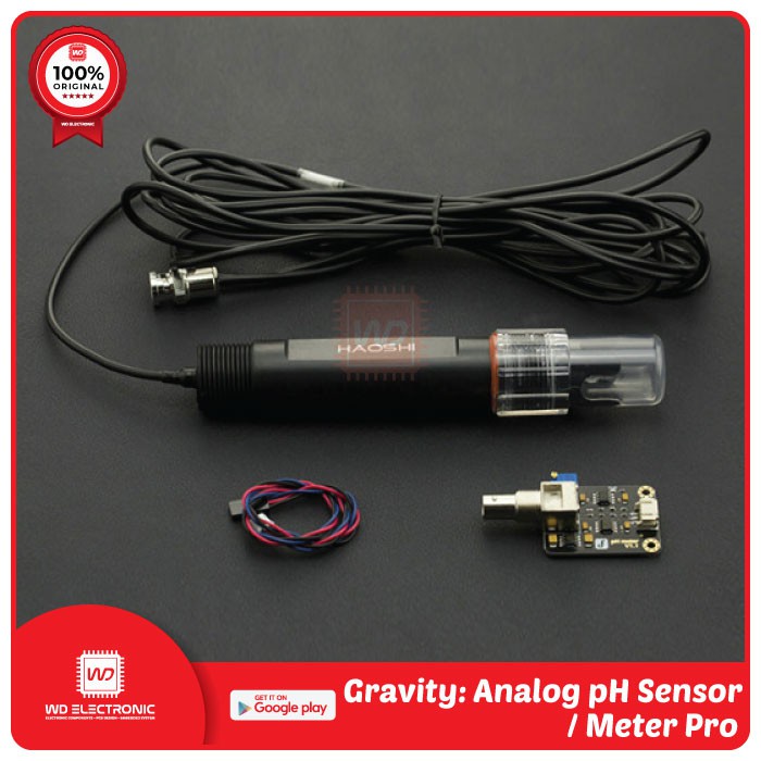 Jual DFRobot Analog pH Sensor Pro Gravity pH Sensor Meter Pro | Shopee ...