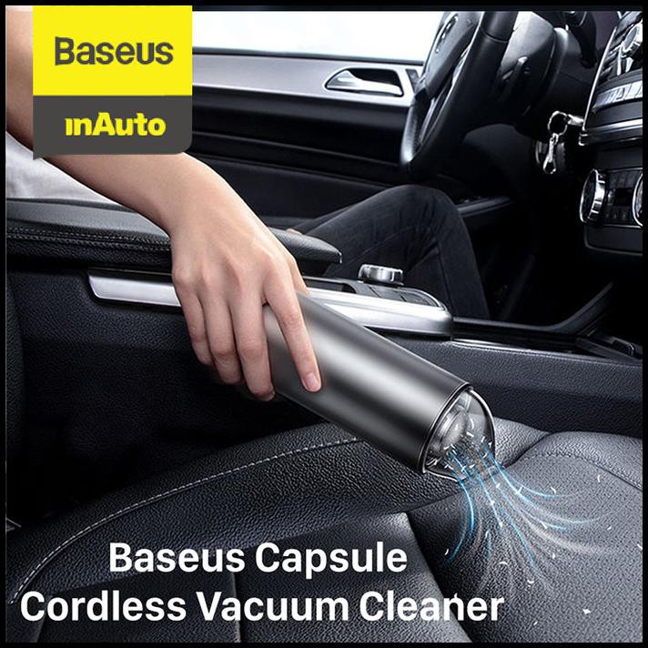 Jual Baseus Car Vacuum Cleaner Portable Penghisap Debu Mobil - Hitam | Shopee Indonesia