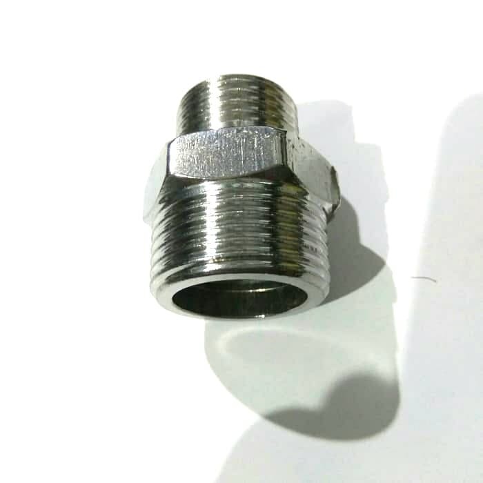 Jual DOUBLE NEPLE STAINLESS 1/2 X 3/4 (MALE) | Shopee Indonesia