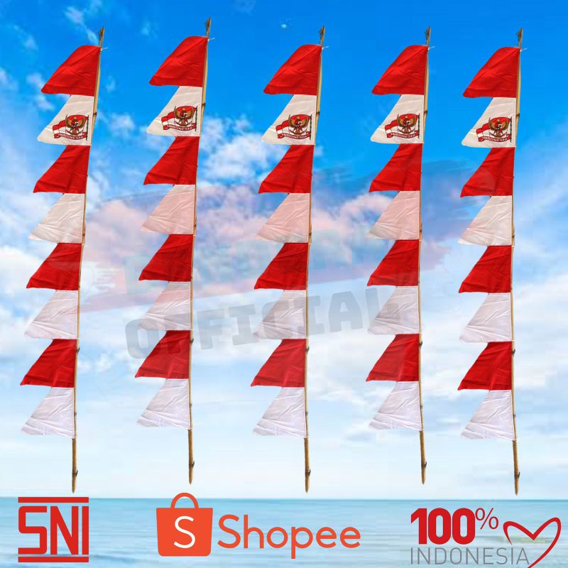 Jual BENDERA UMBUL-UMBUL WARNA WARNI GARUDA | Shopee Indonesia