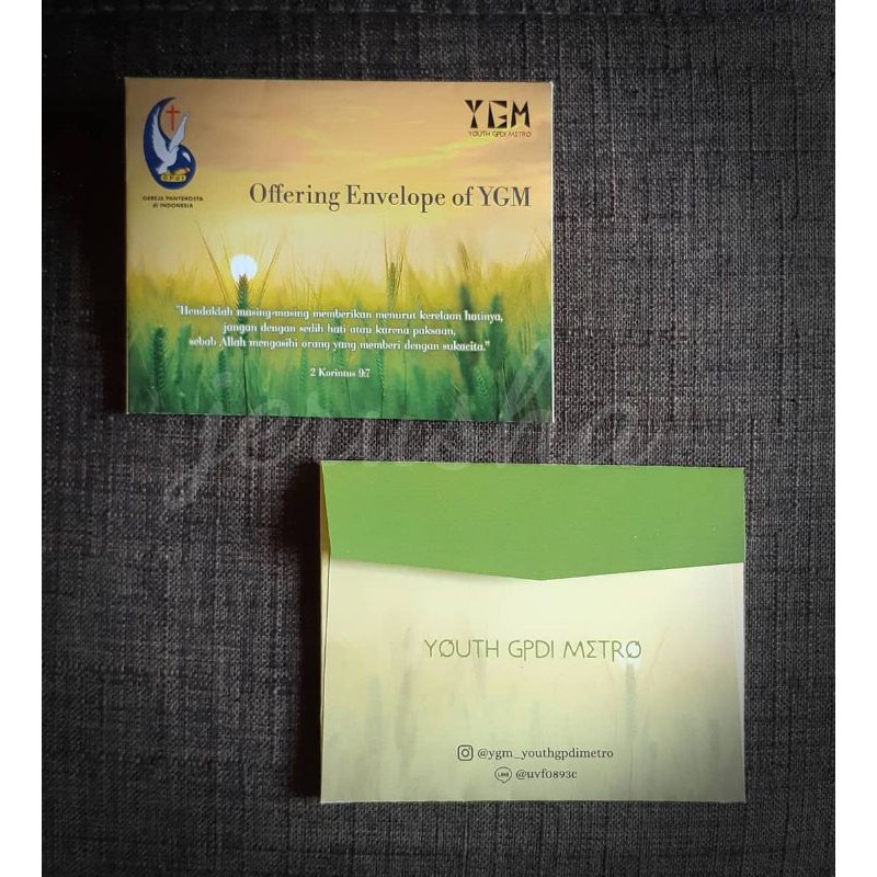 Jual Amplop Angpao Gereja/ amplop persembahan | Shopee Indonesia