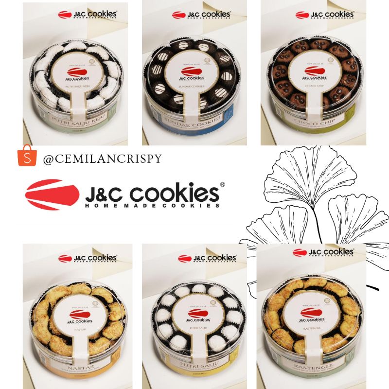 Jual J&C COOKIES / JnC COOKIES REGULER (EDISI BEST SELLER) READY STOCK ...