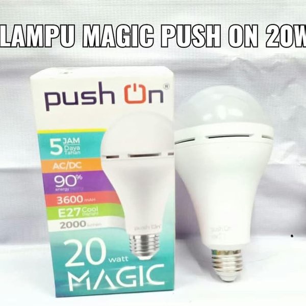 Jual LAMPU MAGIC 20W PUSH ON | Shopee Indonesia